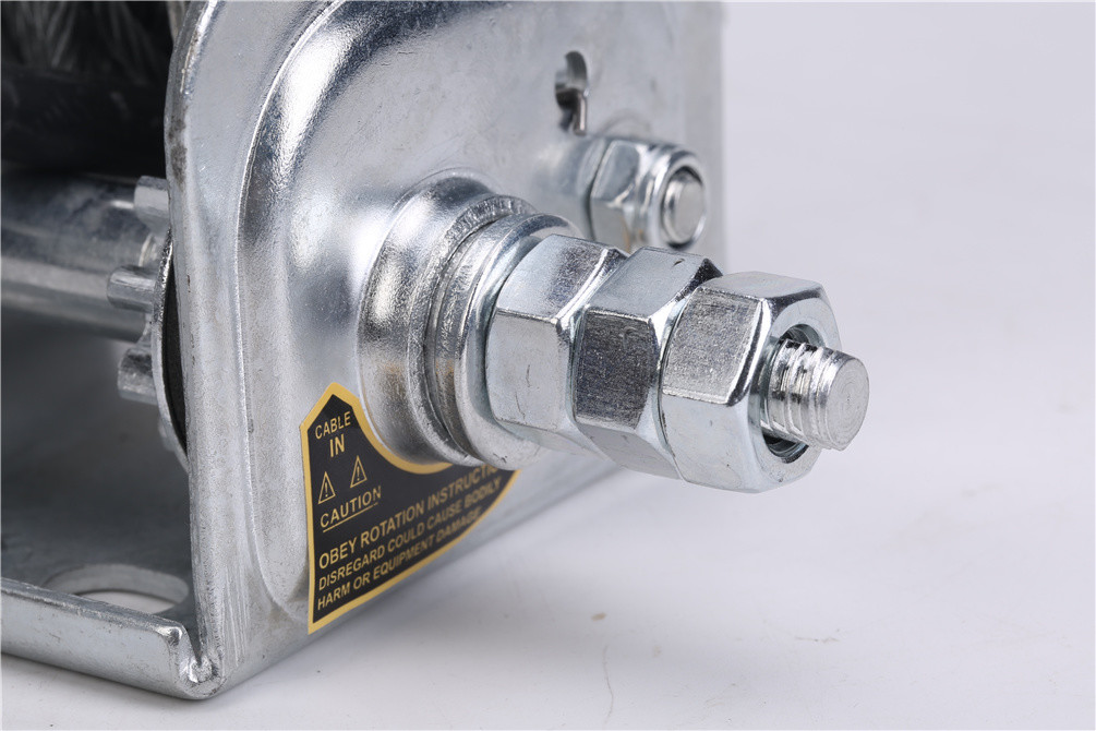 6 Meter Wire Pulling Hand Crank Cable Winch Weather Resistant